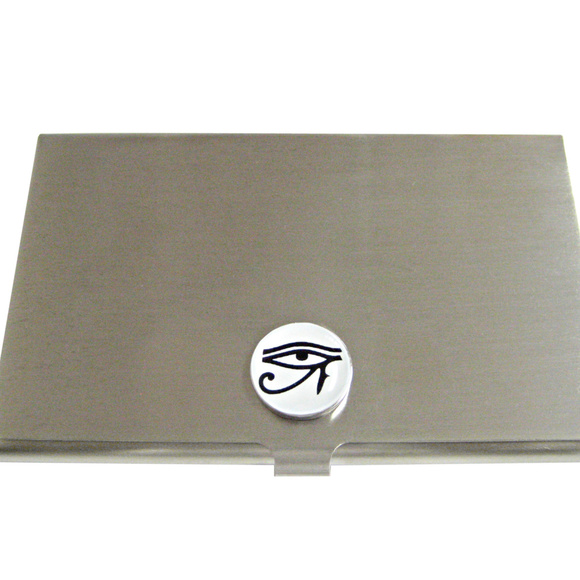 Kiola Designs | Accessories | Circular Eye Of Horus Business Card ...